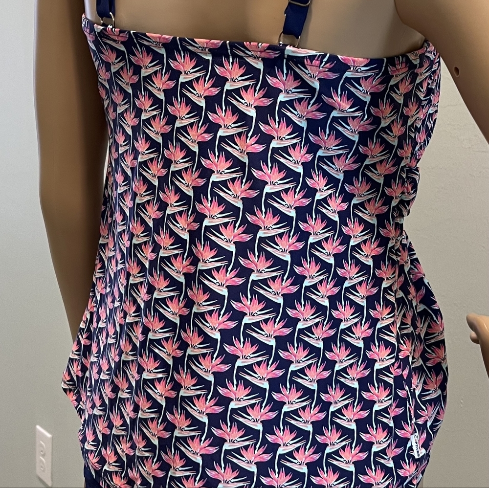 2 Pc Tankini Swimsuit "Captiva" By Christina. Size 14 - Gem